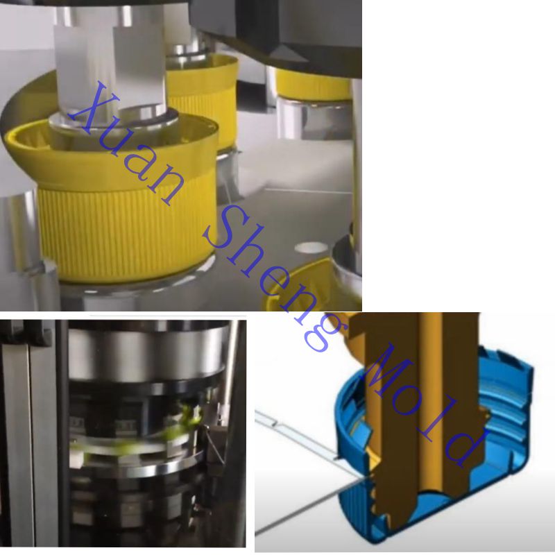 Plastic caps high precision injection molding and precision caps mold