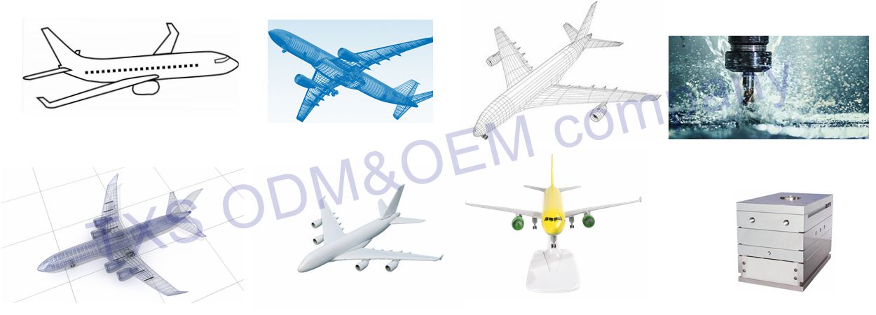 simulation aircraft model precision molds & molding co