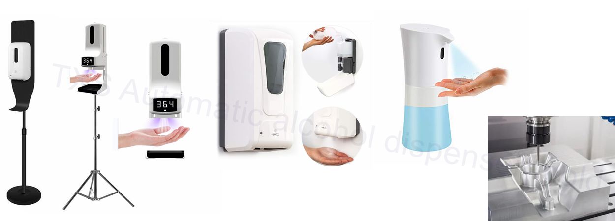 Automatic alcohol dispenser precision mold