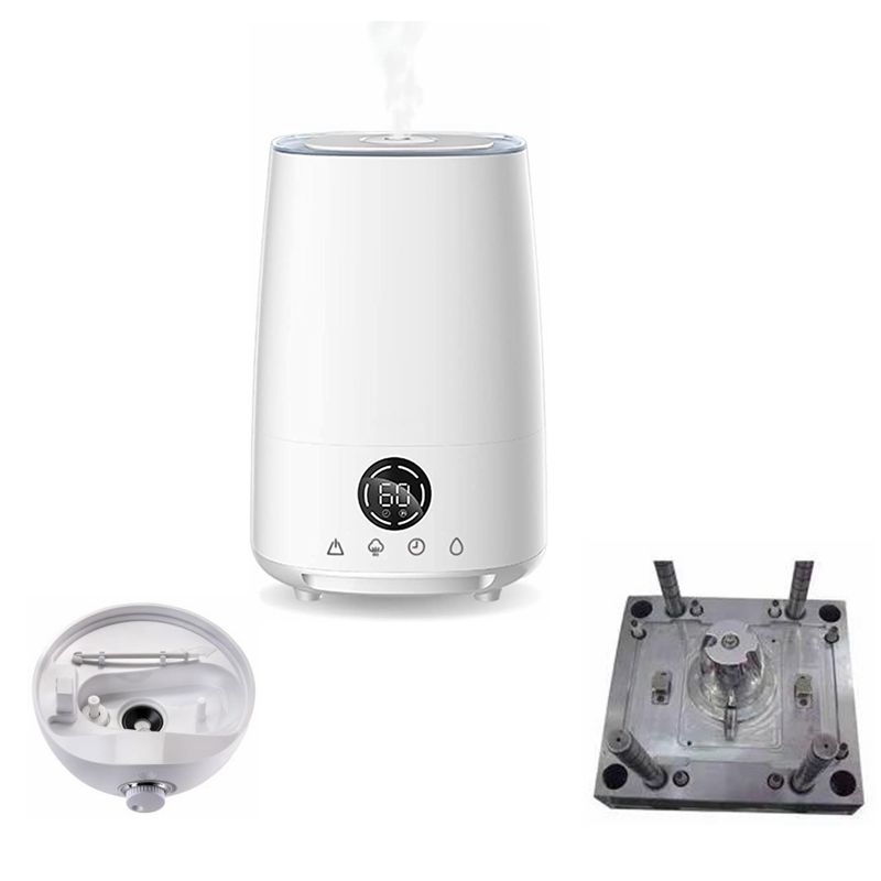 Air humidifier precision moulding and moulds