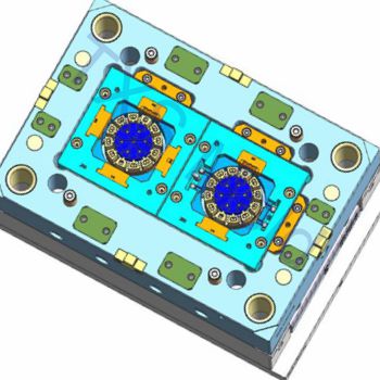 Motor stator precision over mould insert molding process