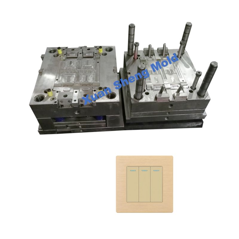 precision mould tools for smart wall switch of switch panel mould