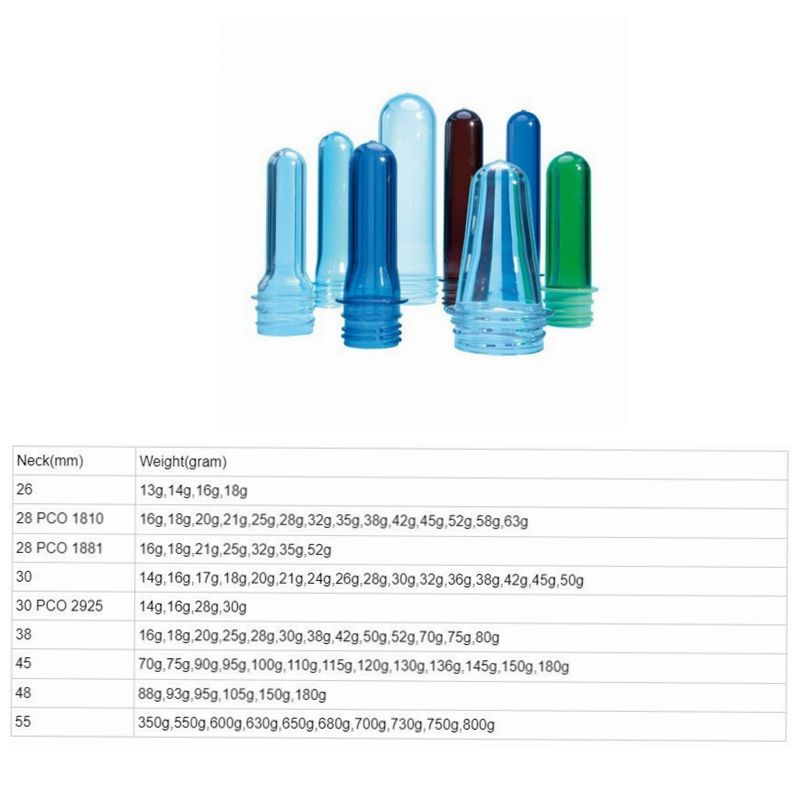 PET preform precision injection molding and precision injection mold