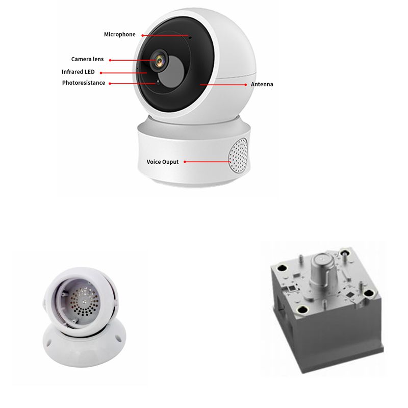 Smart camera precision plastic mold